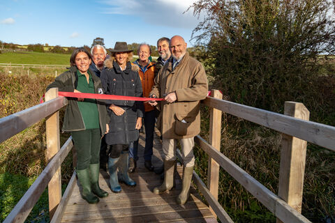 New nature reserve opened next to Marlborough for the benefit of ...